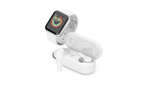 Ledwood-Pack Urban -Tws Earphones & Smartwatch-(White) (UK IMPORT) ACC ...