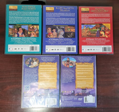 5 Nest Family Entertainment Learning Animated Stories Living Scriptures ...