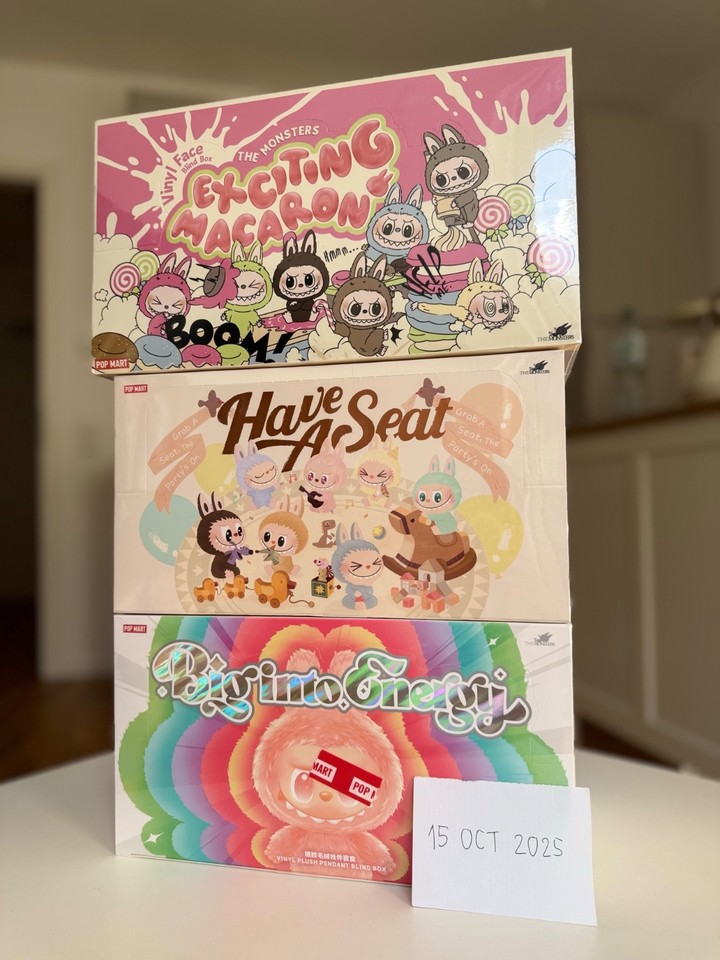 Pop MART Labubu Version 1: Exciting Macaron Full Set | eBay.de