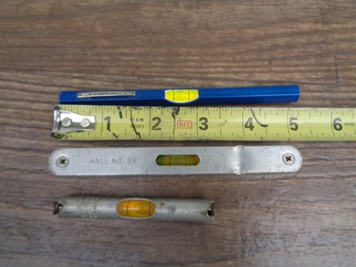 Small Levels - Line Level Pocket Level - Lot of 3 - Stanley - Hall | eBay