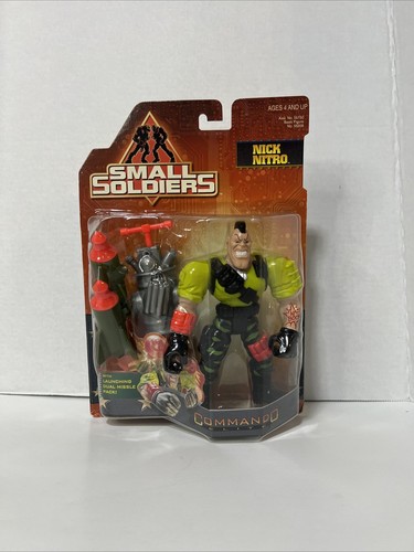 1998 Vintage Small Soldiers Commando Elite Nick Nitro Action Figure ...