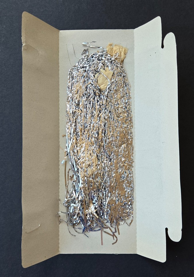 (2) German Lead Tinsel Packs Stanniol Lametta - Christmas Silver | eBay