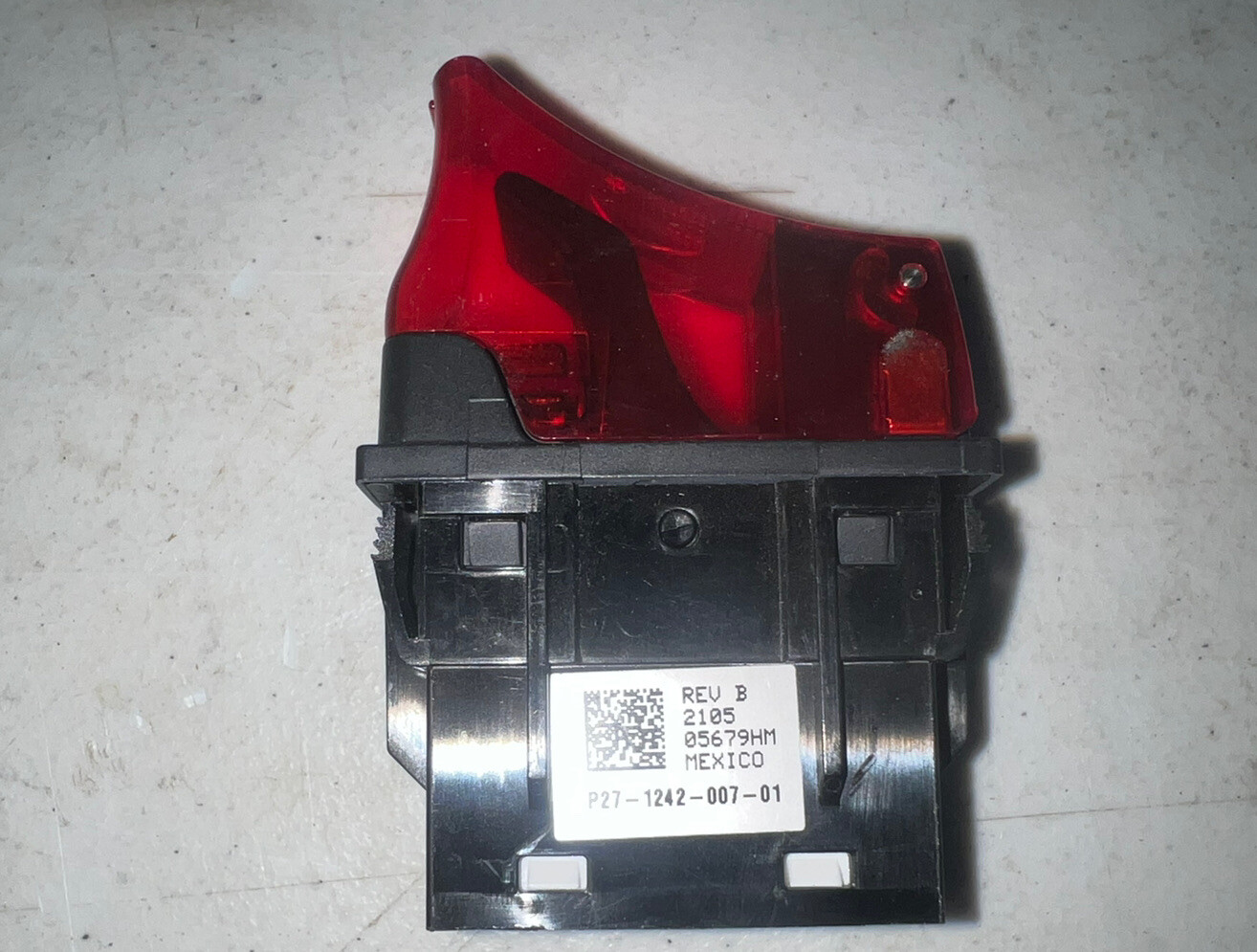 Peterbilt Paccar Dash / PTO Switch OEM# P27-1242-007-01 for sale online ...