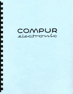 Compur Electronic Shutter Service & Repair Manual c1966-1970 Reprint | eBay