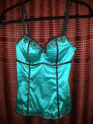 Intimo size 34B womens cami style top hook and eye back adjustable ...