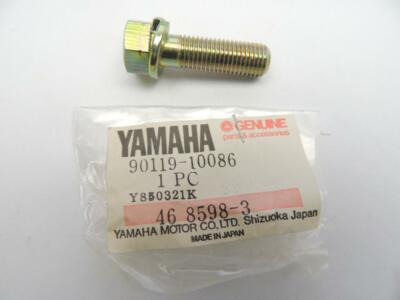 90119-10086 NOS Yamaha Bolt With Washer 1984 YTM200L 1985 YT200N Y171a ...