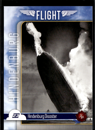 2023 Historic Autograph's Flight Hindenburg Disaster Card #23 | eBay