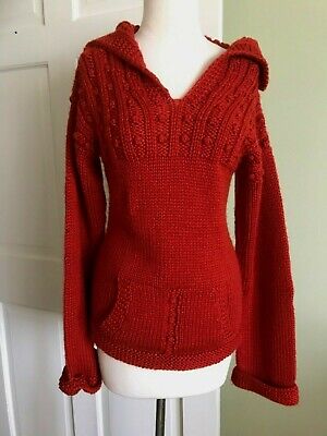 Huckapoo HUCK*A*POO Vintage 1970s Red Sweater Pullover XS-S | eBay