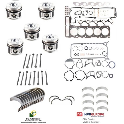 ENGINE REBUILD KIT FOR MERCEDES SSANGYONG OM602 OM662 2.9L 89.00MM ...