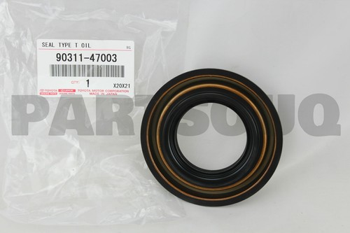 9031147003 Genuine Toyota OIL SEAL, FRONT DRIVE SHAFT, RH 90311-47003 ...