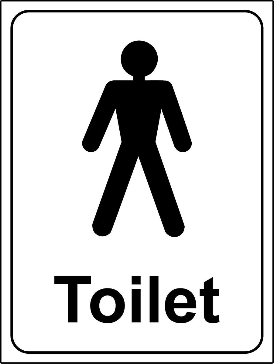 Men Toilet Sign