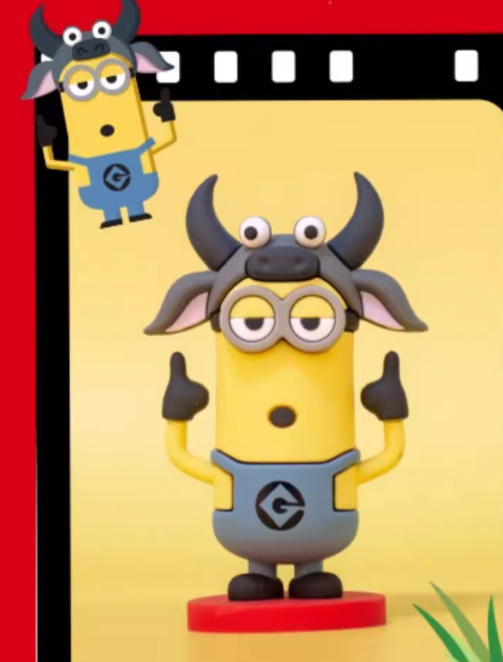 Universal Studios Minions 12 zodiac series -OX Mini Figure Toy Gifts | eBay