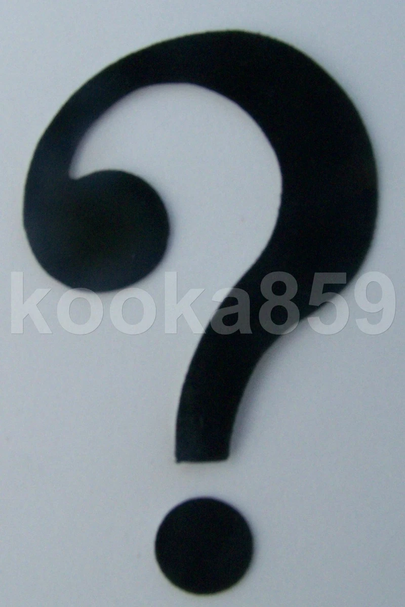Riddler Question Mark Template