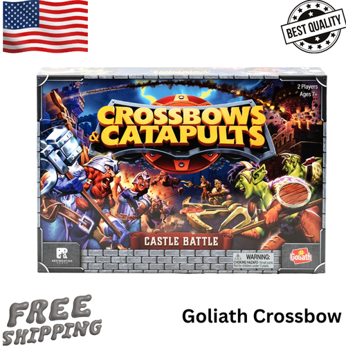 Castle Siege Battle Game with Crossbows and Catapults for 2 Players | eBay