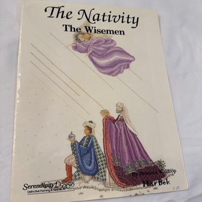 Serendipity Designs MarBek The Nativity THE WISEMEN Cross Stitch ...