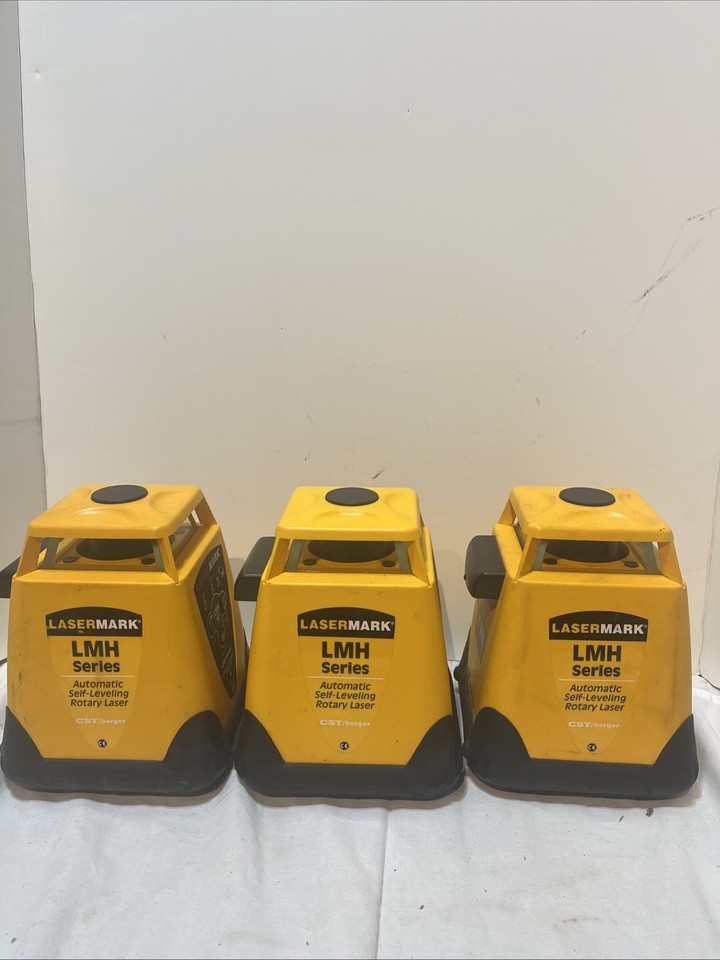 (3) Lasermark LMH-C Laser Level Transit For Parts/Repair As Is | eBay