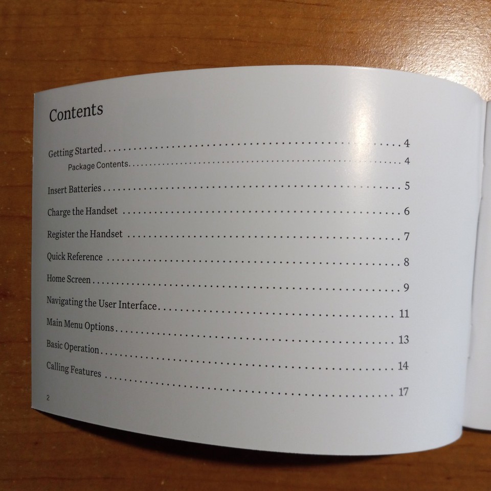 Ooma HD3 Handset Quick Start Guide Manual – English & French OEM Booklet | eBay