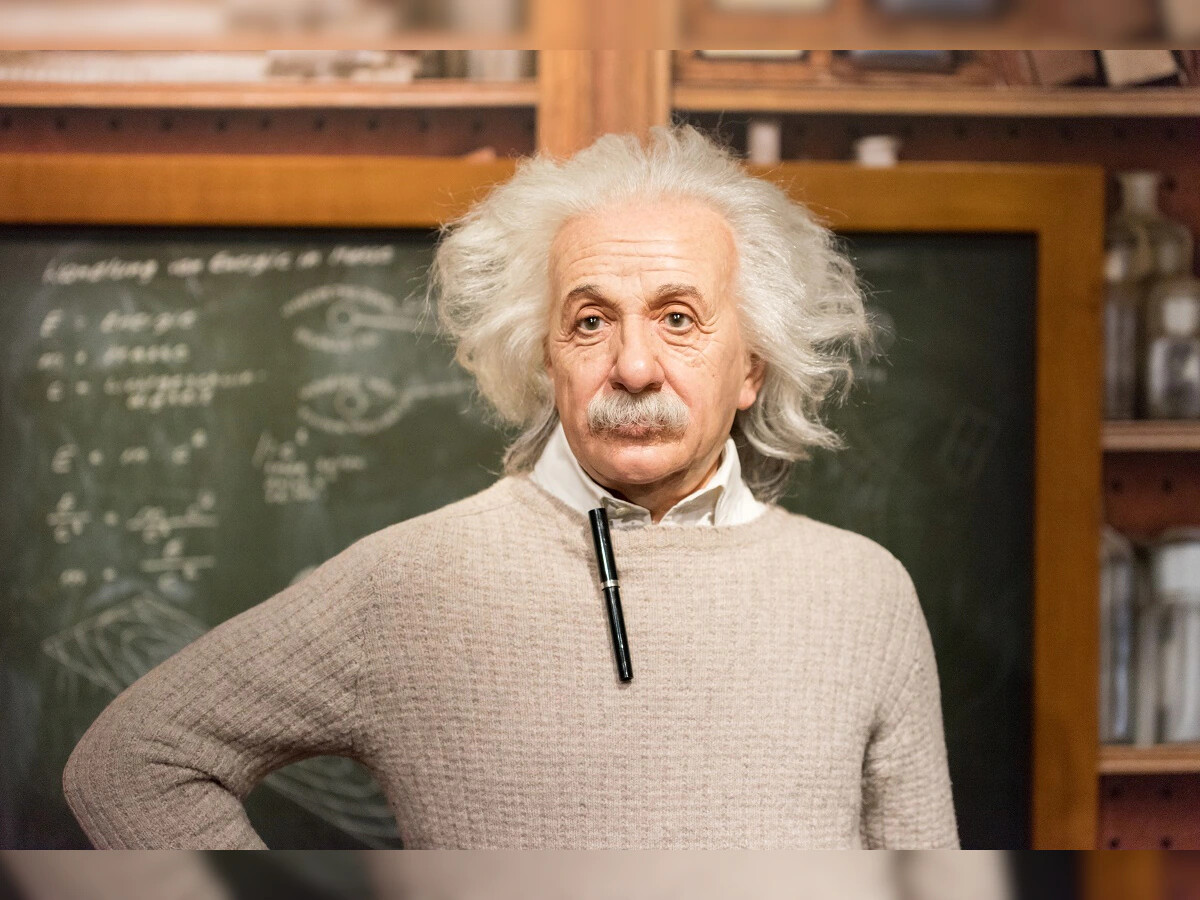 Albert Einstein German Scientist Relativity Colorized Picture Photo ...