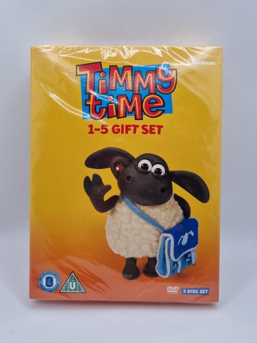Timmy Time Volume 1-5 Gift Set, 5 Disc Set, Aardman, New And Sealed ...