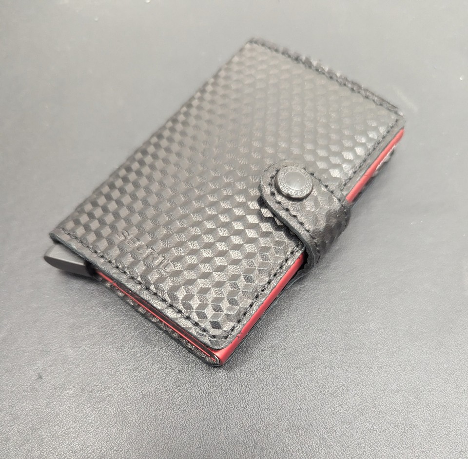 Secrid Mini Wallet Card Protector leather Wallet Safe Card Case 8-10 ...