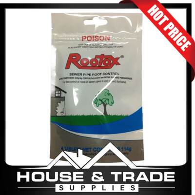 Rootox Tablet 4 Tablet Kills Evasive Roots In Your Plumbing 7070 | eBay ...