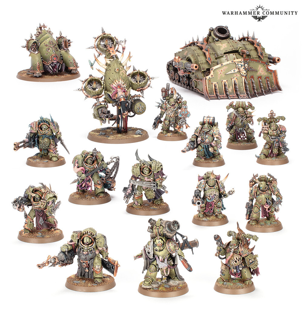 Death Guard Poxwrought Vector Battleforce - WH40k Army Box (Pre-Order ...