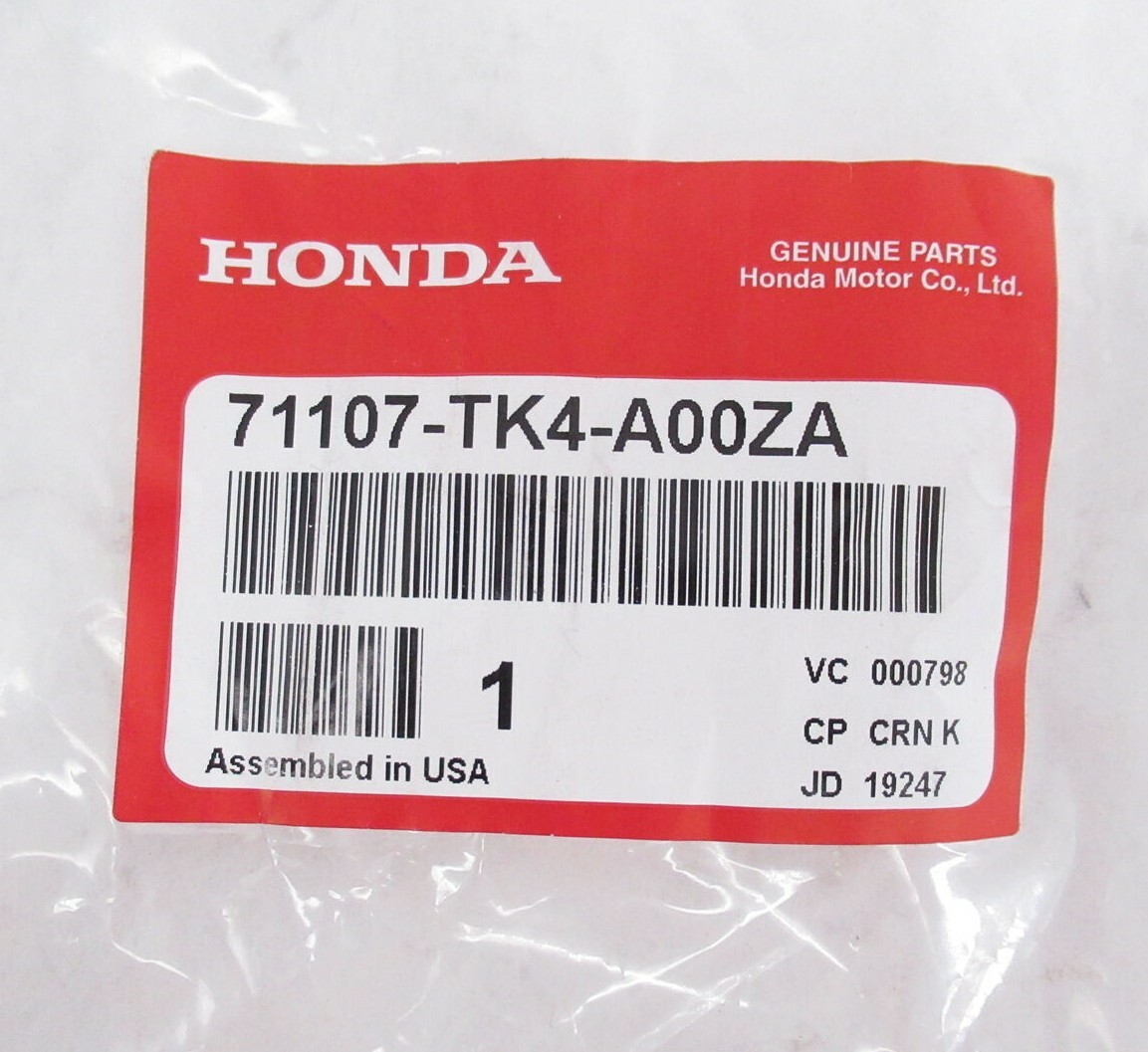 Genuine OEM Acura 71107-TK4-A00ZA Driver Front Lower Grille Mesh Nh696 ...