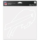 BUFFALO BILLS WHITE LOGO CUT DECAL 8"X8" SHEET PERFECT FOR WINDOWS CORN ...