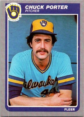 1985 Fleer Baseball 591 Chuck Porter | eBay