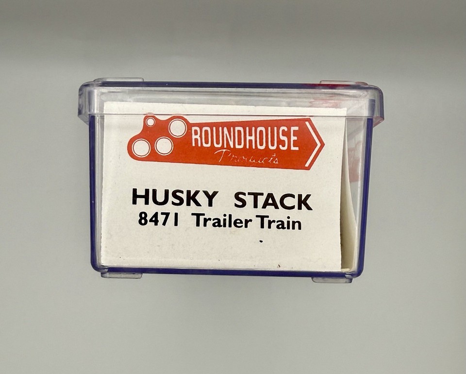 RARE NIOB N ROUNDHOUSE 8471 Gunderson HUSKY STACK DTTX 56258 Trailer ...