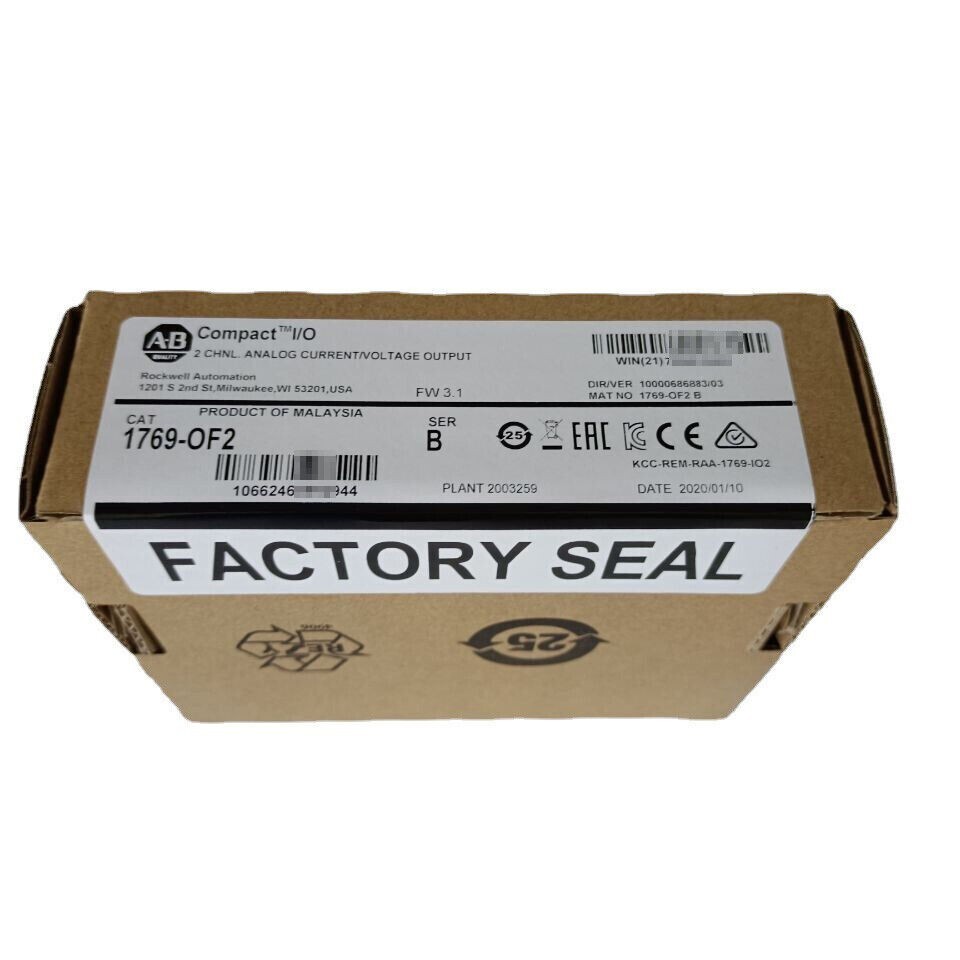 New Factory Sealed AB 1769-OF2 SER B Compact I/O Output Module 1769OF2 ...