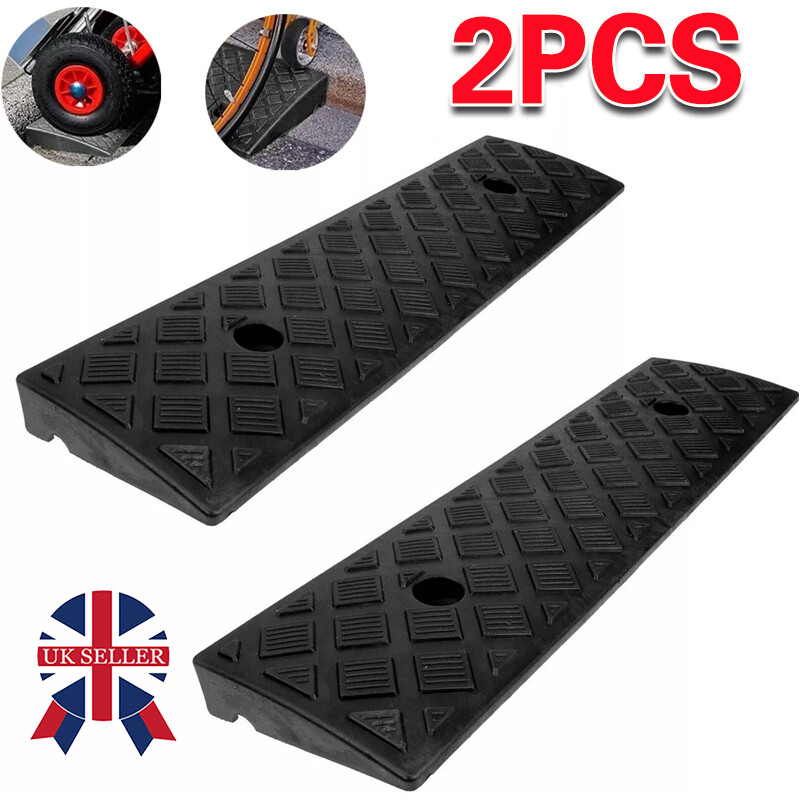 2X Threshold Kerb Ramp Mobility Access Wheelchair Scooter Bike ...