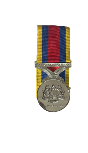 THE PINGAT JASA MALAYSIA (PJM), FULL SIZE & MINI MEDAL RIBBON BAR ...