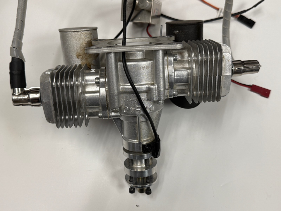 Very Nice DLE 40 40cc Twin Gas RC Remote Control Model Airplane Engine ...