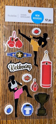 Recollections KICKBOXING Punching Gloves Bag Mask Champion Belt Trophy ...