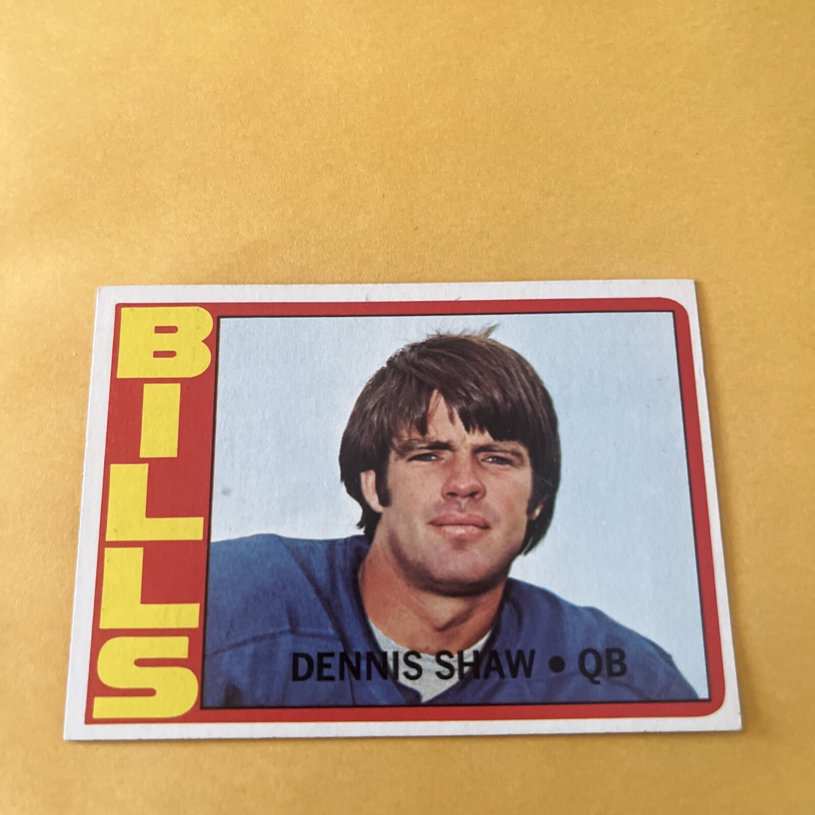 1972 Topps Dennis Shaw Buffalo Bills 238 Mid Grade Free Shipping | eBay