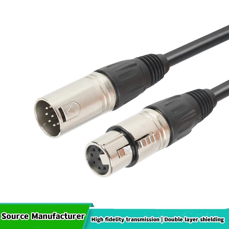 Tube Microphone Cable 7 Pin XLR Male to 7 Pin XLR Female Compatible ...
