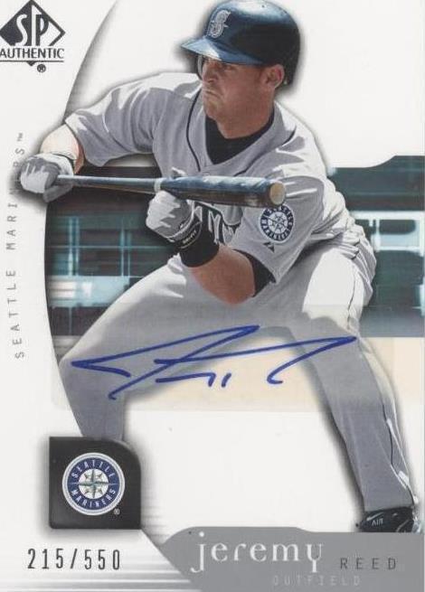 2005 Upper Deck SP Collection - Sp Authentic Jeremy Reed #49 Signatures ...