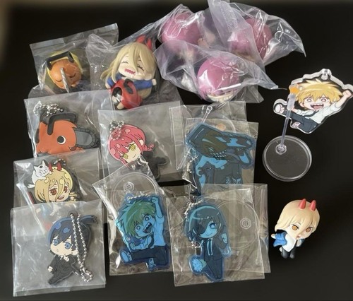 Chainsaw Man Bulk Lot 14 Pieces 11 Types Acrylic Keychains Charms Set ...