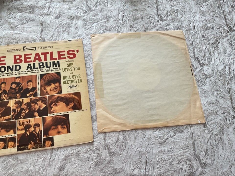 The Beatles Second Album ST 2080 LP Record Vinyl | eBay