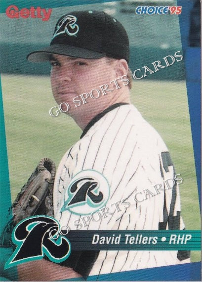 1995 New Haven Ravens David Tellers RC Rookie Rockies | eBay