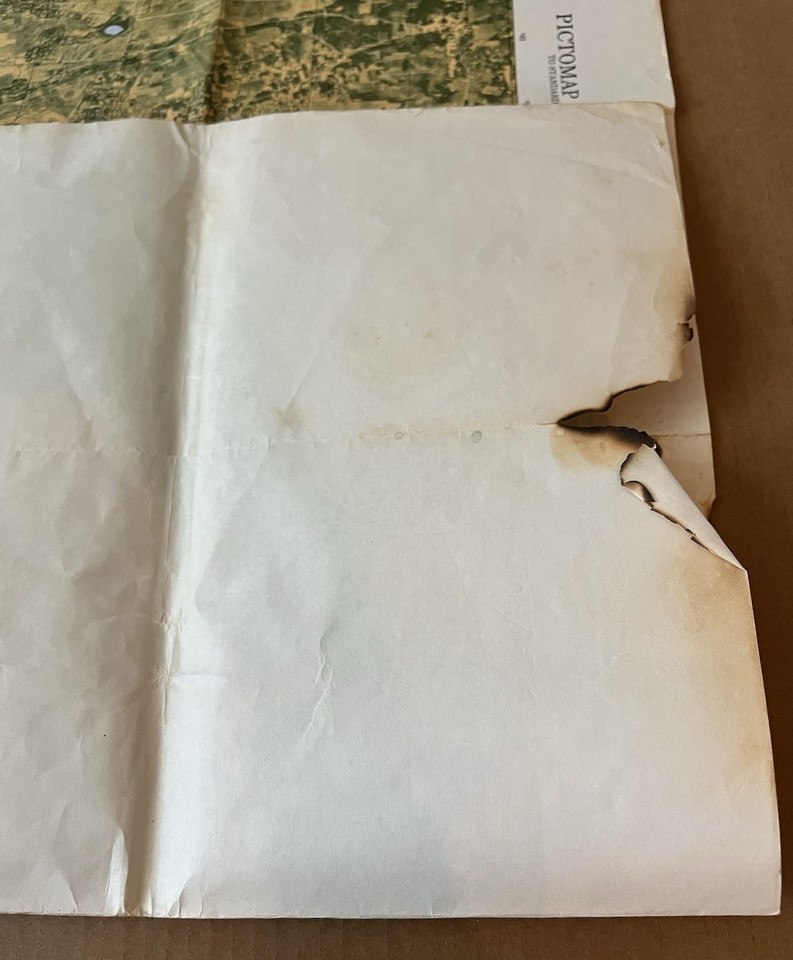 Vietnam War 1967 U.S. Army Pictomap Sheet 6231 II S Binh Duong 1:25,000 ...