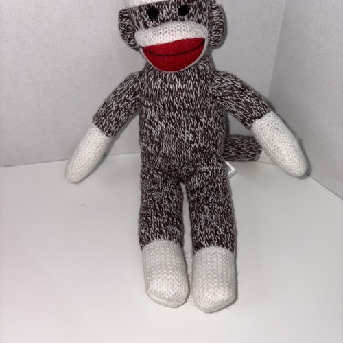 Plushland Sock Monkey Plush - 2021 11" Red Lips | eBay