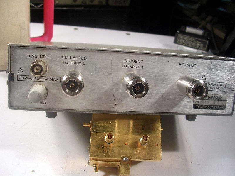 HP AGILENT 8502B TRANSMISSION TEST SET NICE SHAPE GOOD | eBay