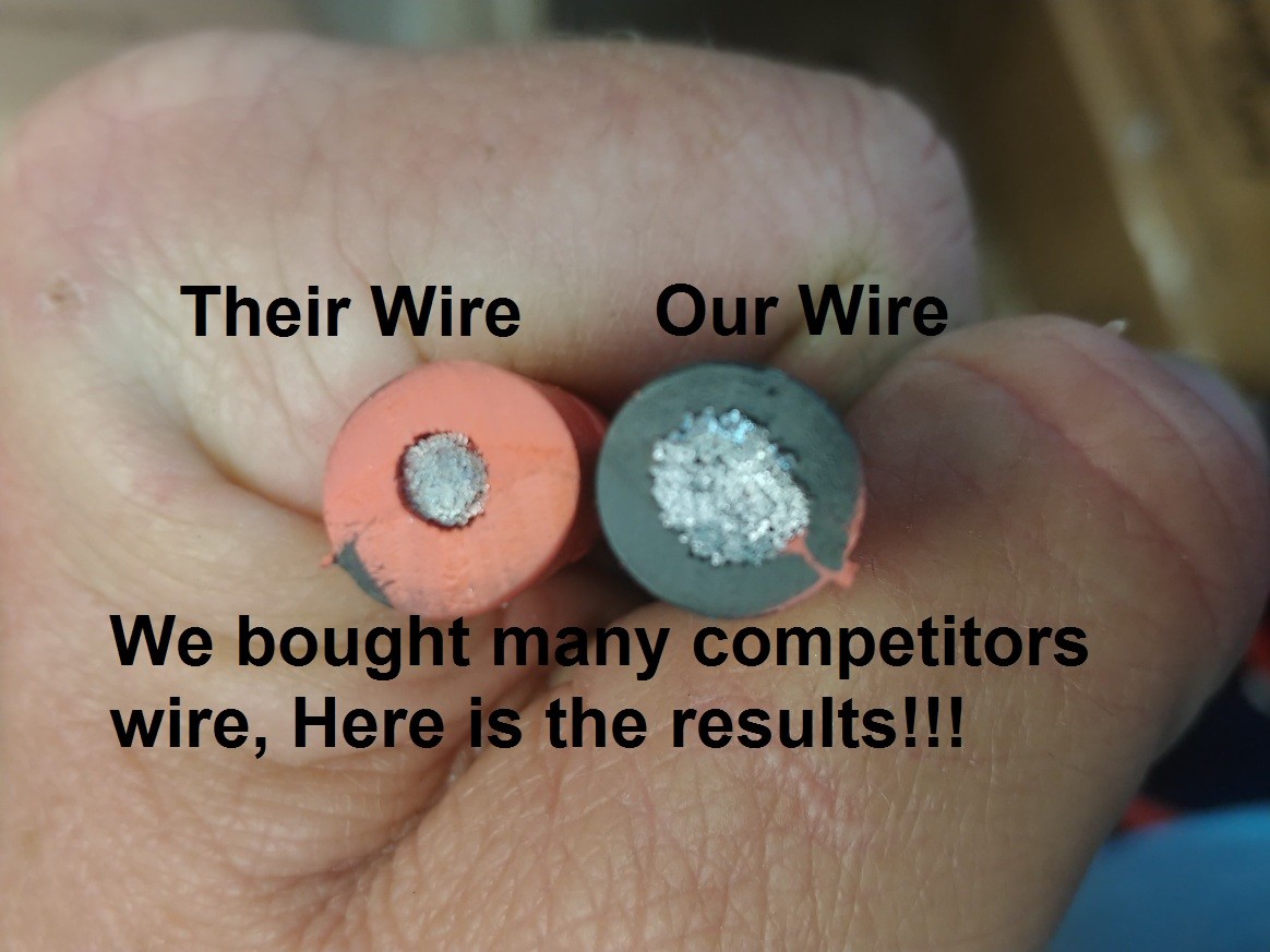 2ga 12ft Extension Cable UNIVERSAL-QUICK-CONNECT-WIRING-KIT-WINCH-DUMP ...