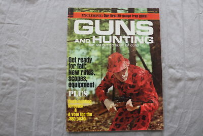 1965 SEP GUNS AND HUNTING MAGAZINE - DUCK-HUNTING FORECAST COVER - ST ...