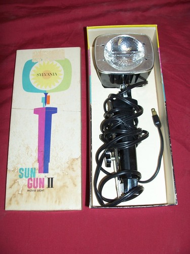 Vintage Sylvania Sun Gun II Movie Light Model SG-55 Camera Photography ...