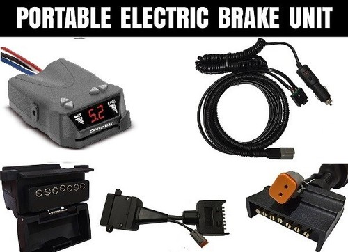 Portable Electric Brake Controller (Plug & Play Trailer Brakes) | eBay ...