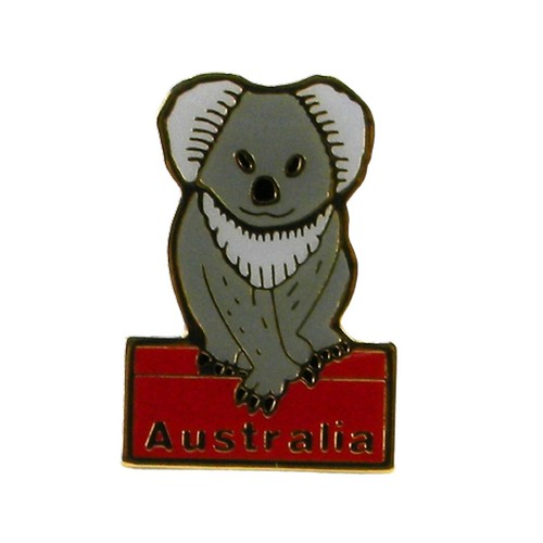 Australia Koala Hat Pin Stick Lapel Badge Brooch Enamel Australian ...