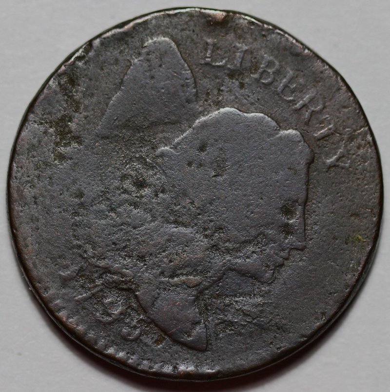 1795 Liberty Cap Large Cent - Plain Edge - US 1c Copper Coin | eBay